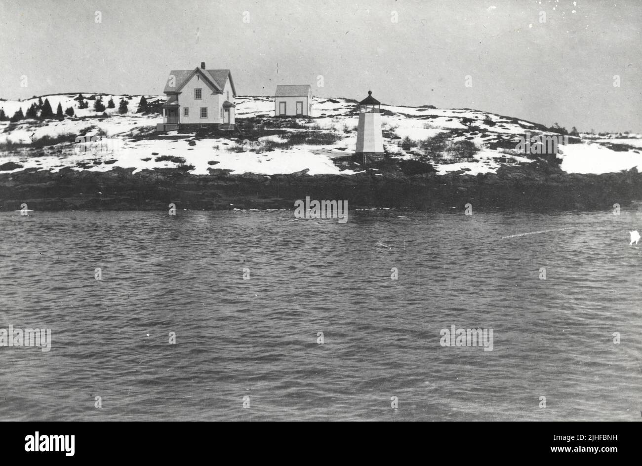 Maine - Squirrel Point. Squirrel Point, Maine Stock Photo - Alamy