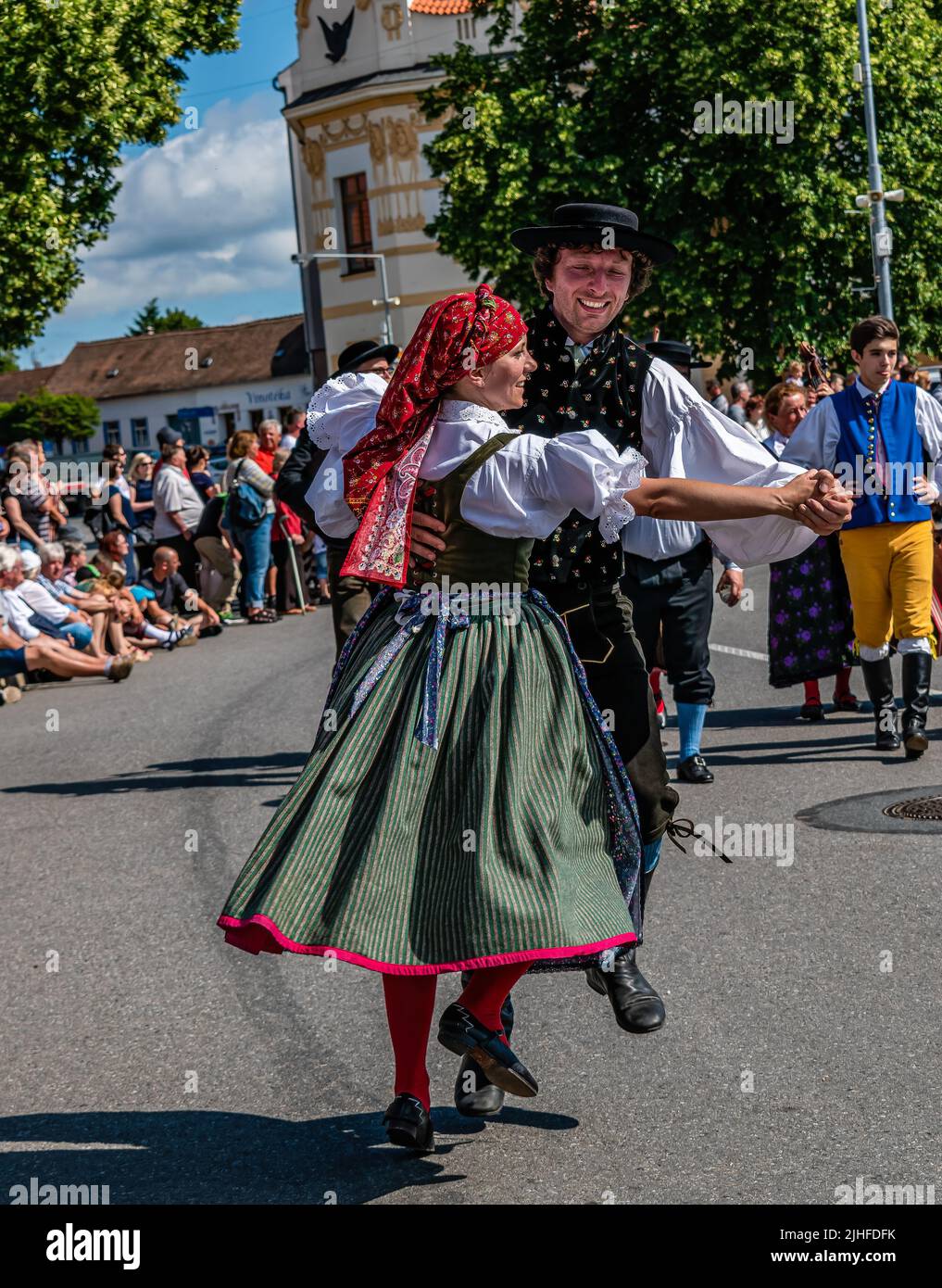 Straznice, Czech Republic - June 25, 2022 International Folklore ...