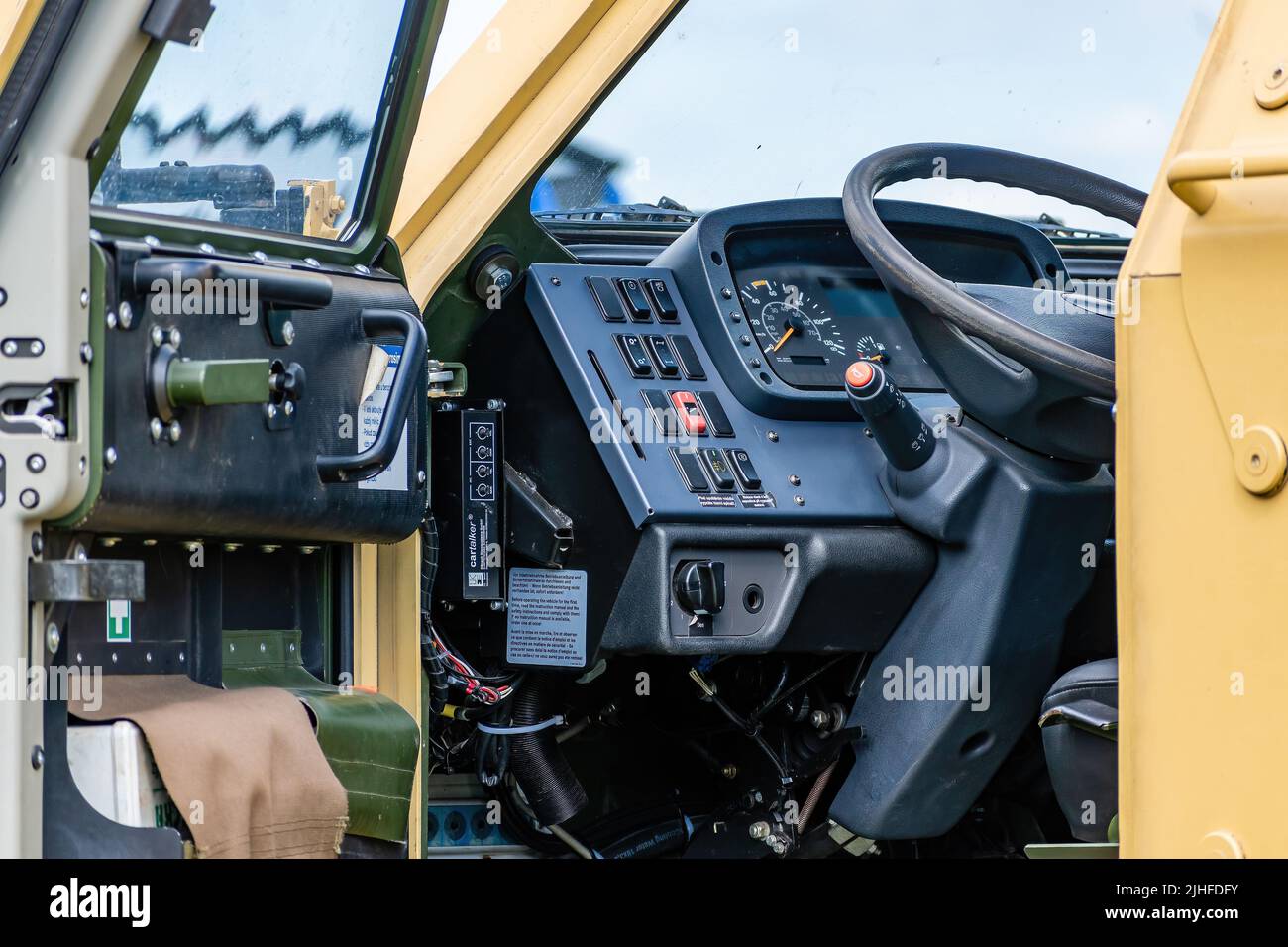 Breclav, Czech Republic - July 02, 2022 Aviation Day.Multi-purpose ...