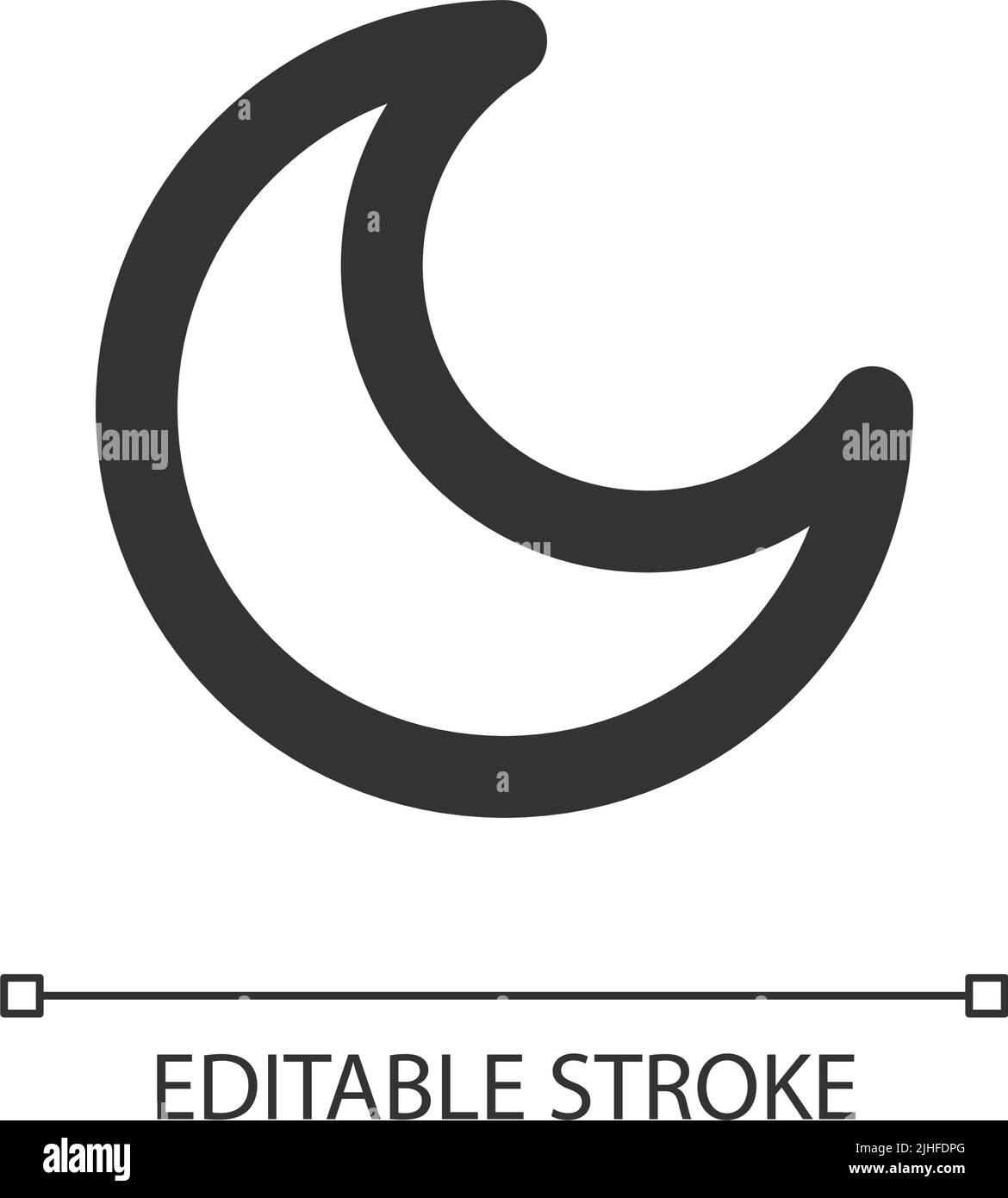 Night mode switch button Cut Out Stock Images & Pictures - Alamy