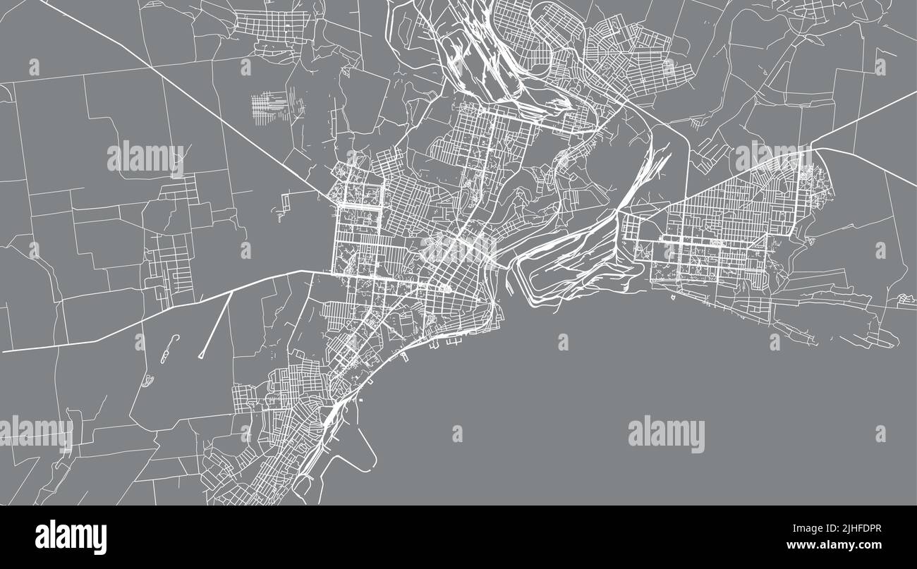 Mariupol map Stock Vector Images - Alamy