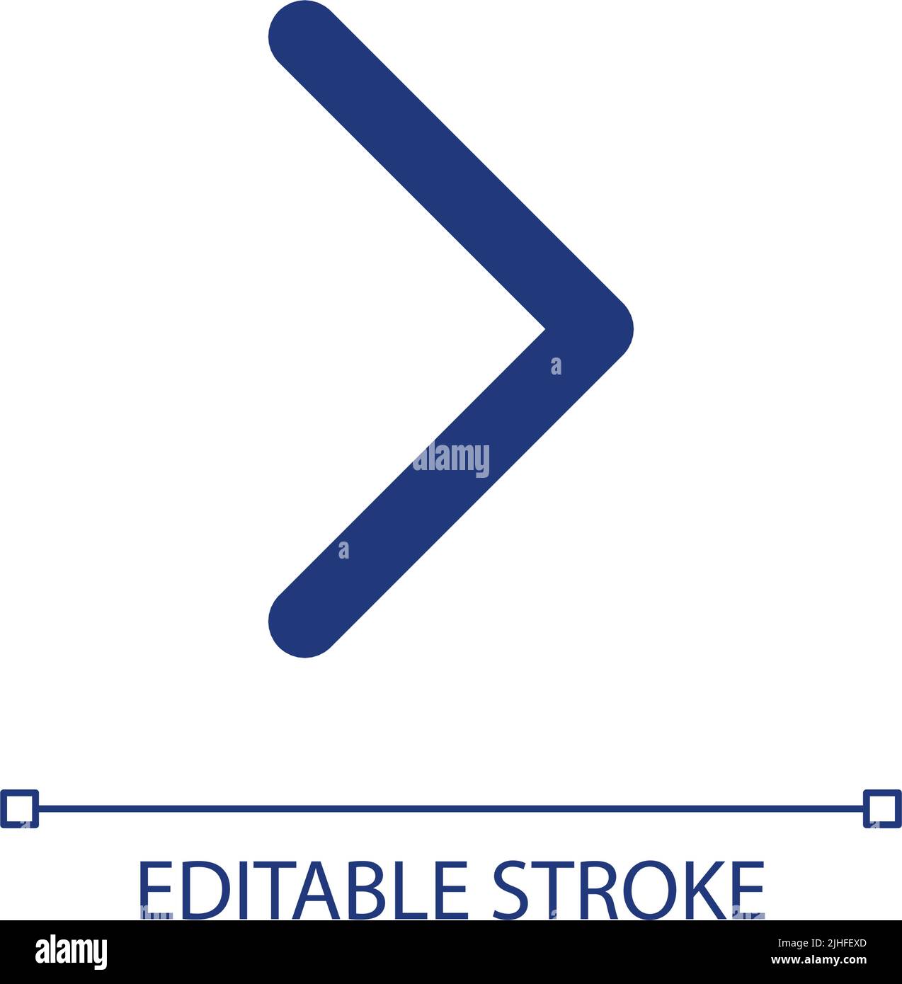 Right arrow pixel perfect Stock Vector Images - Alamy