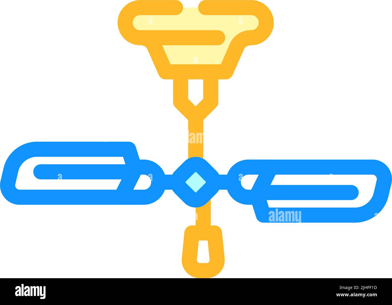 Industrial ceiling fan Stock Vector Images - Alamy