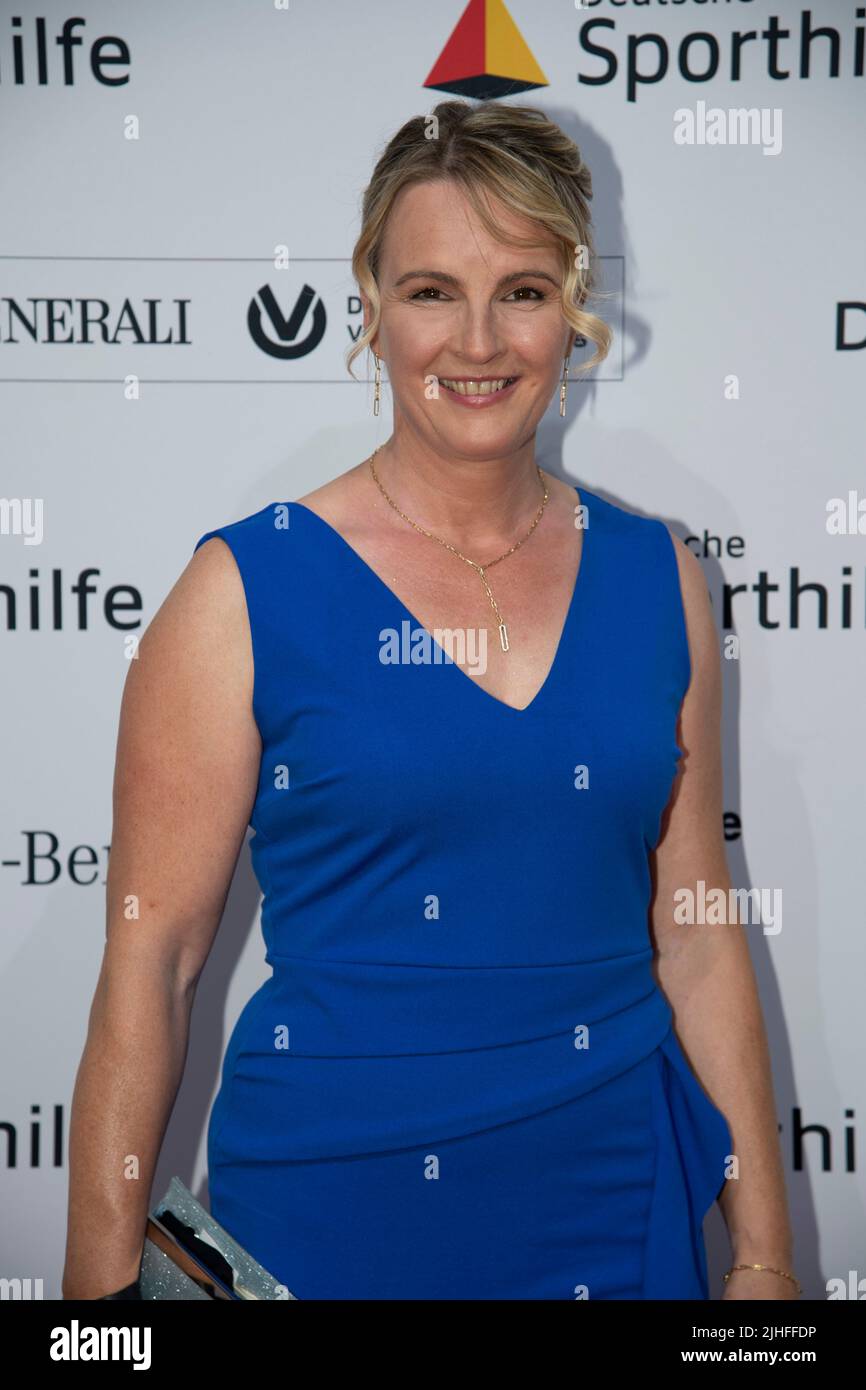 Hilde GERG, former skier, Red Carpet, Red Carpet Show, Ball des Sports ...