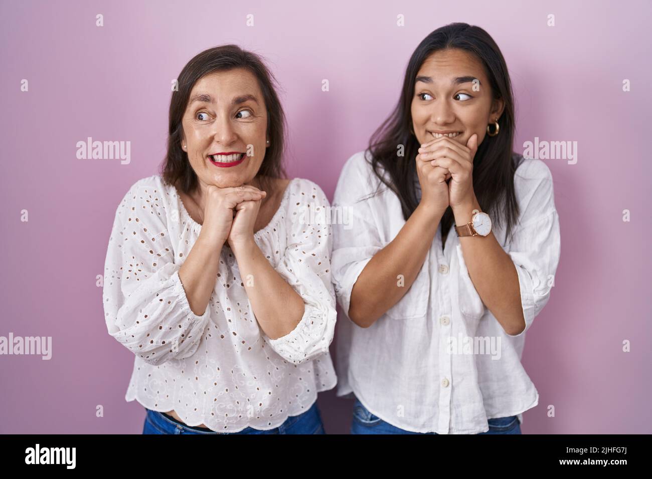 Mother ashamed daughter hi-res stock photography and images - Alamy