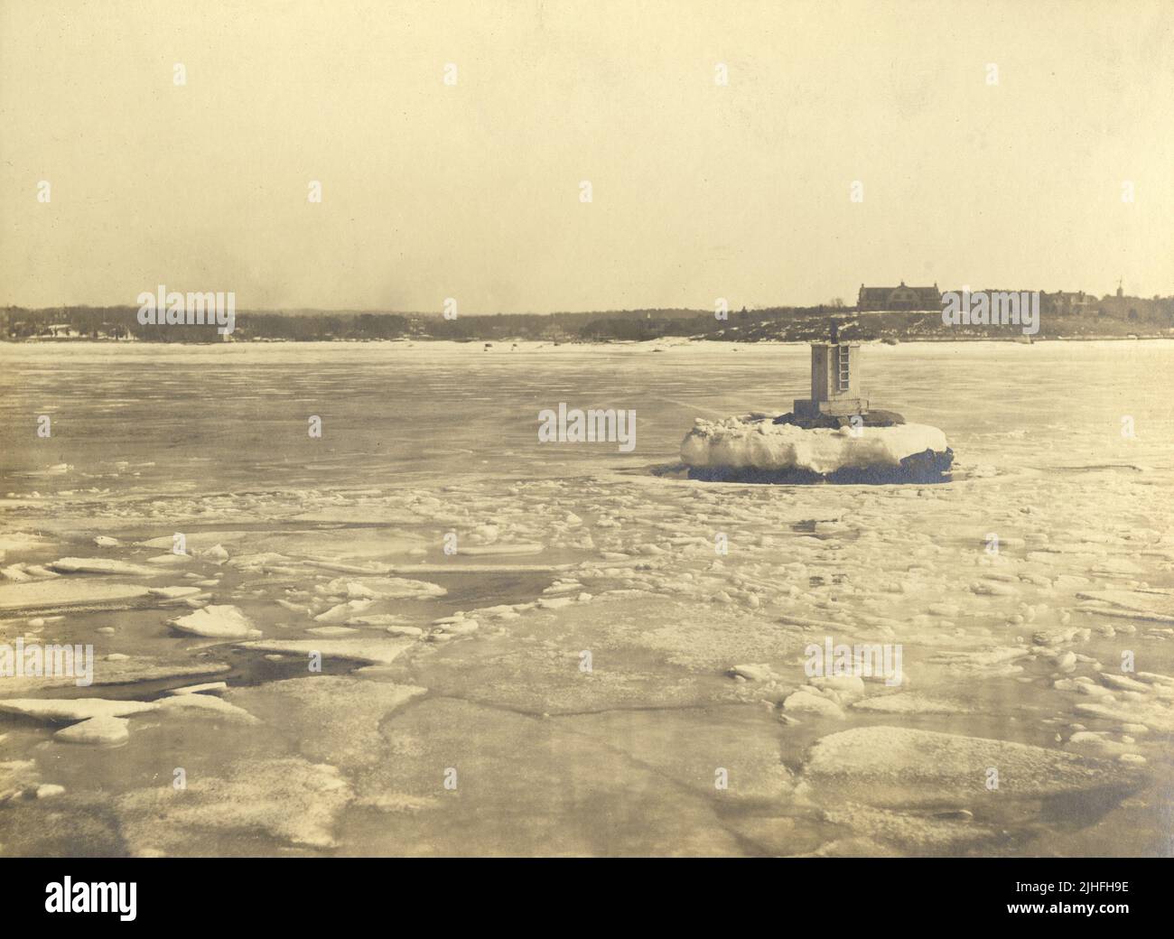 Massachusetts - Cape Cod. Cape Cod Canal Approach. Ice Condition ...