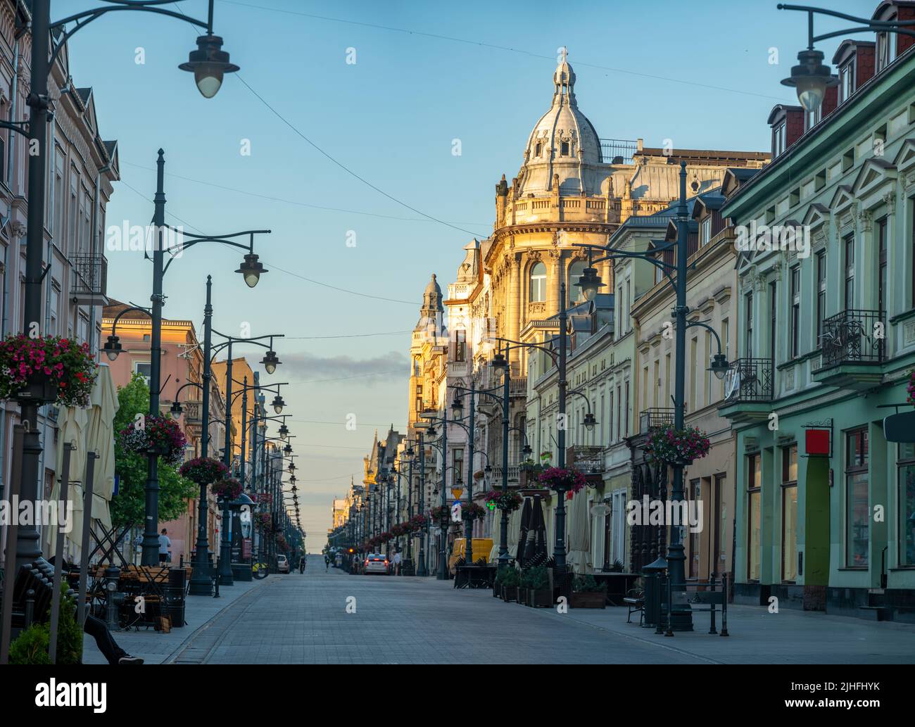 Piotrkowska street hi-res stock photography and images - Alamy