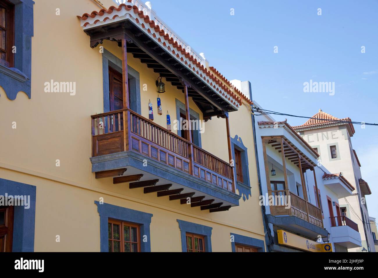 Typical wooden balcony hi-res stock photography and images - Alamy