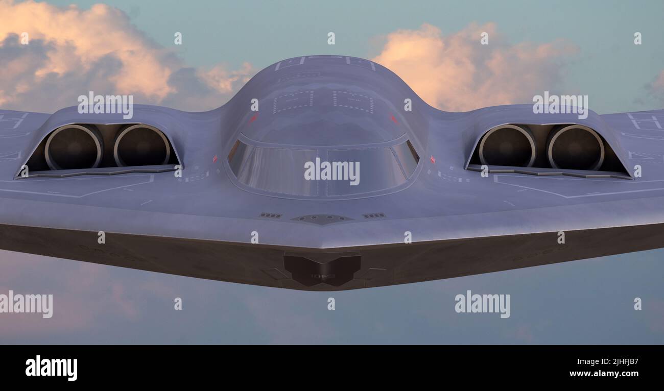 Northrop B-2 Spirit - American strategic bomber with reduced ...