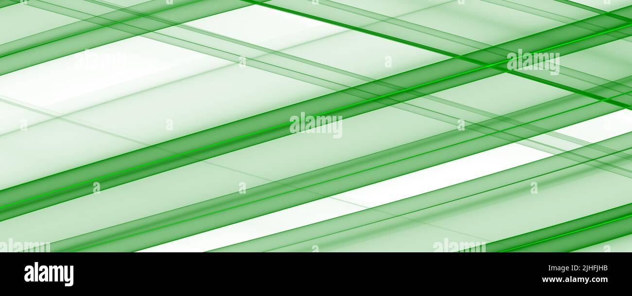 Abstract background banner 8K green, black, white, gray ray, laser, fog ...