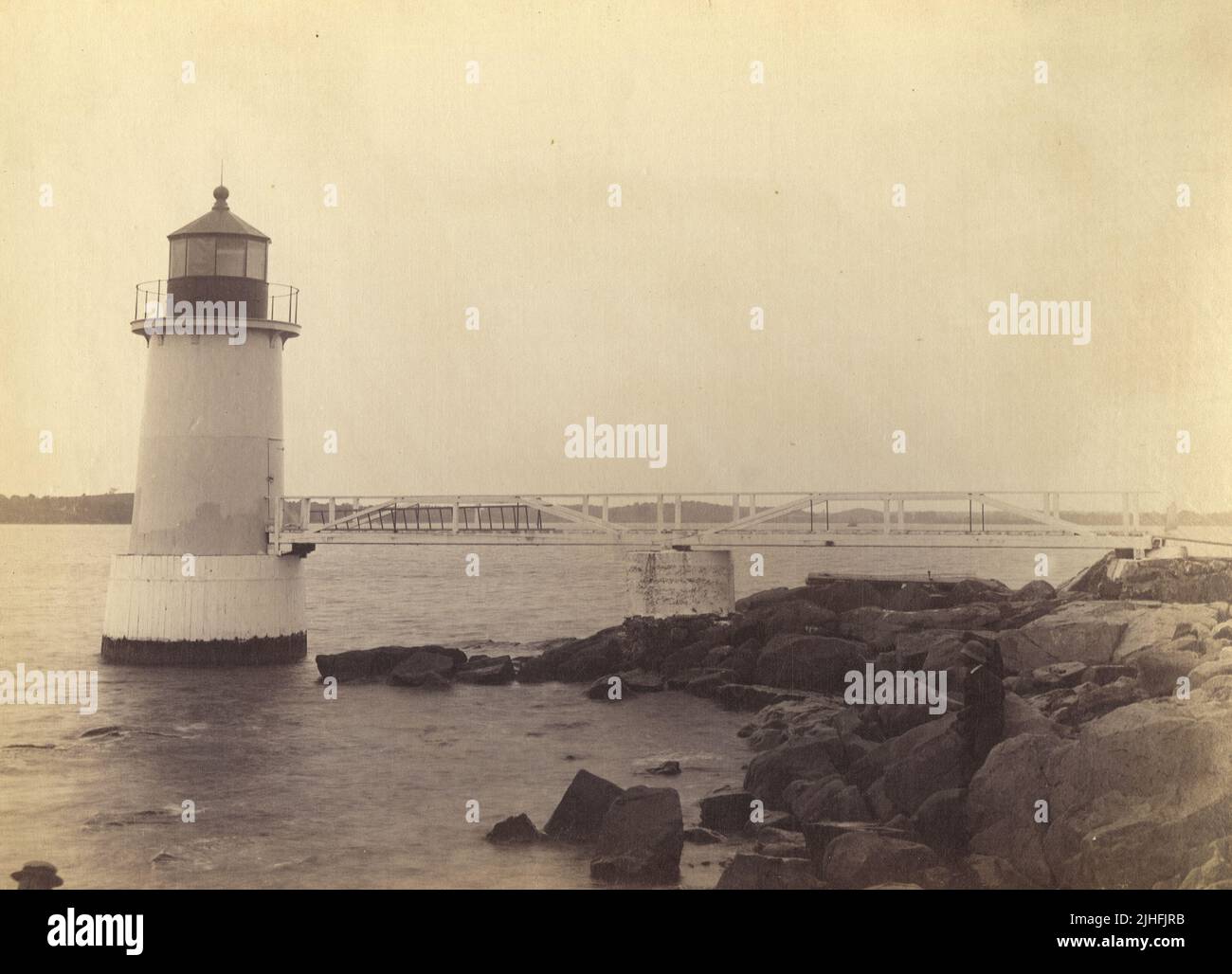 Fort pickering lighthouse hi-res stock photography and images - Alamy