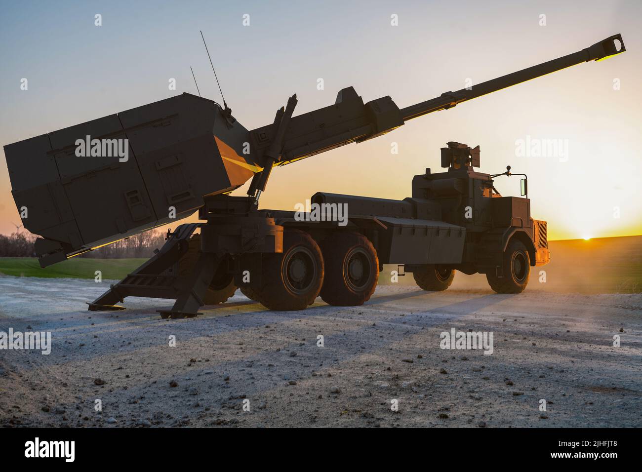 M982 excalibur hi-res stock photography and images - Alamy