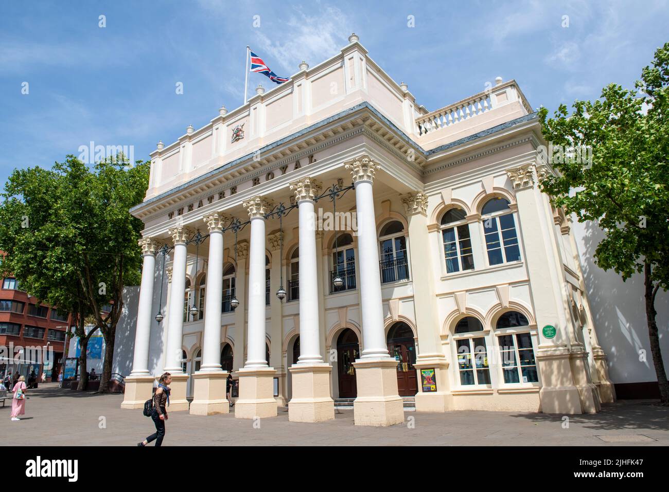 The Theatre Royal in Nottingham City, Nottinghamshire England UK Stock ...