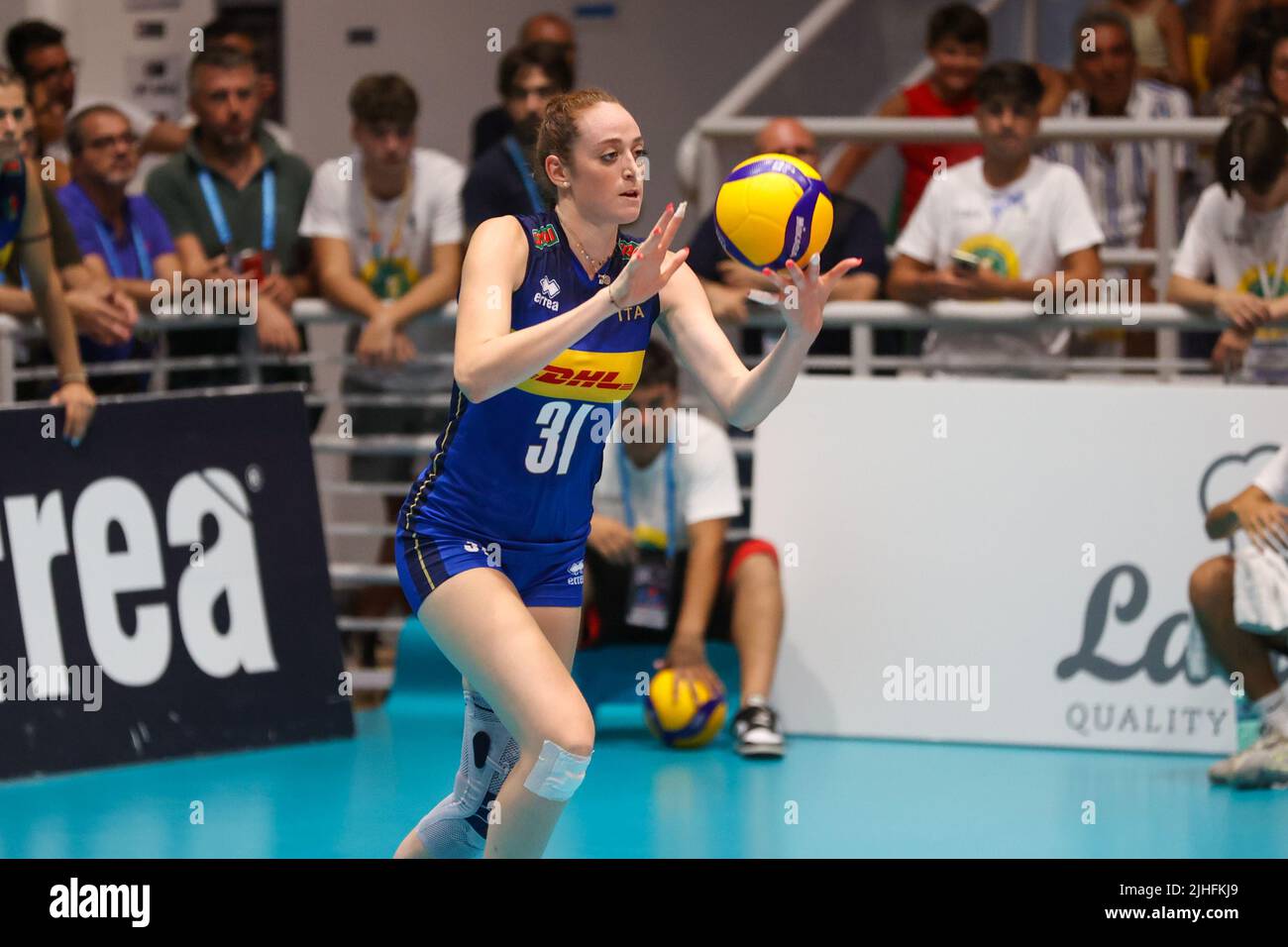 Pala Tatarella, Cerignola, Italy, July 17, 2022, EMMA GRAZIANI during ...