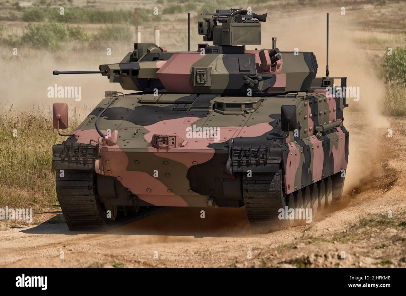 AS21 Redback. South Korean infantry fighting vehicle Stock Photo - Alamy