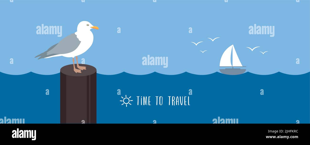 Marine sea shell cartoon Stock Vector Images - Alamy