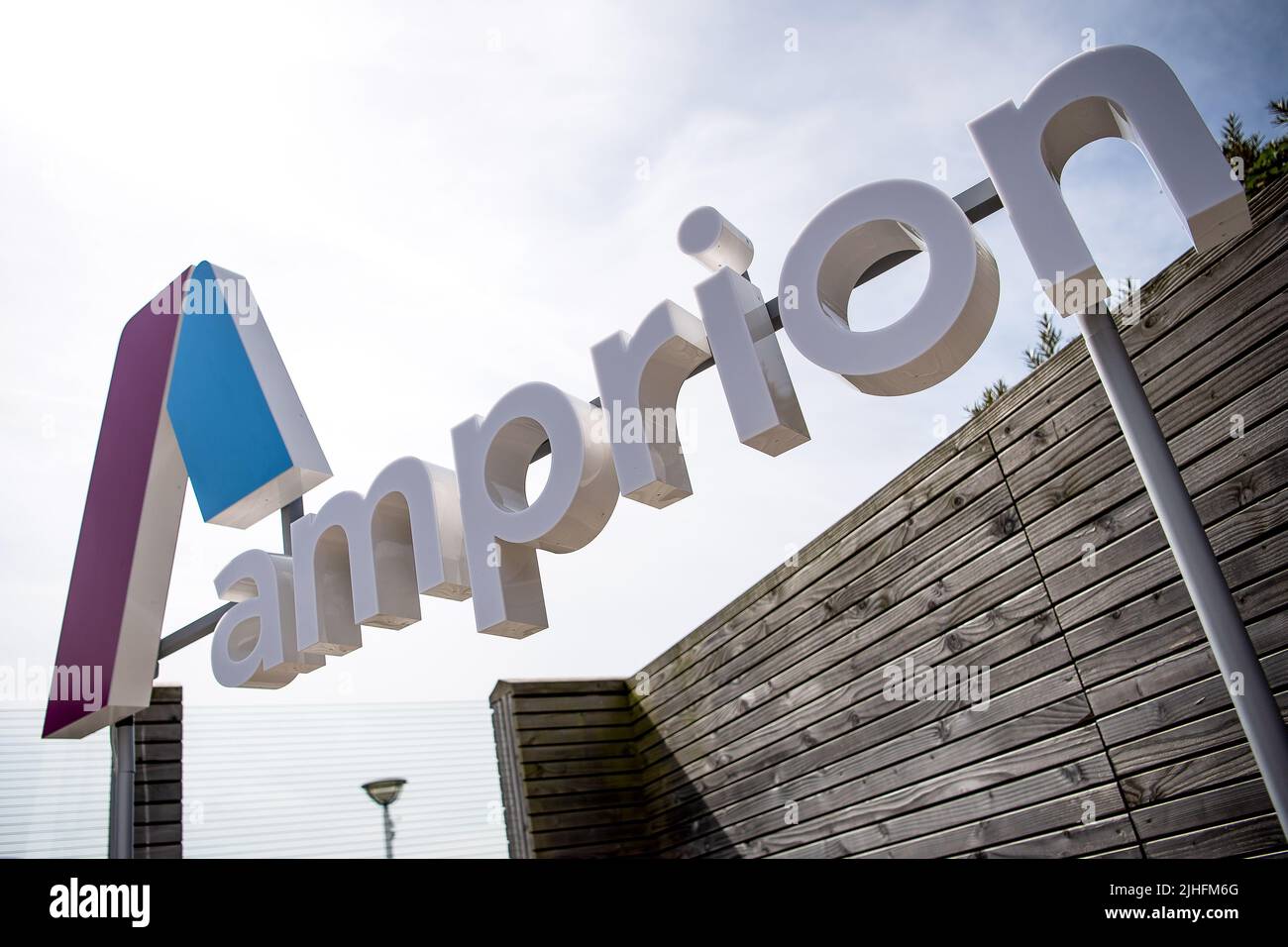 Amprion logo hi-res stock photography and images - Alamy