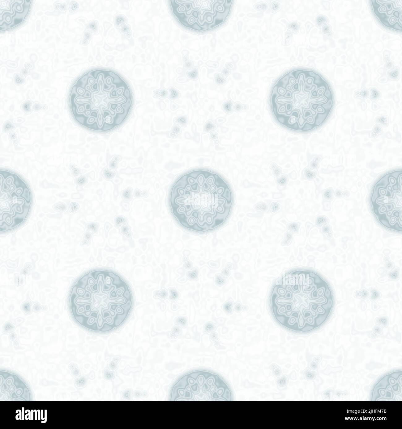 Soft ice blue snow flake pattern background. Simple minimal frosty blur ...