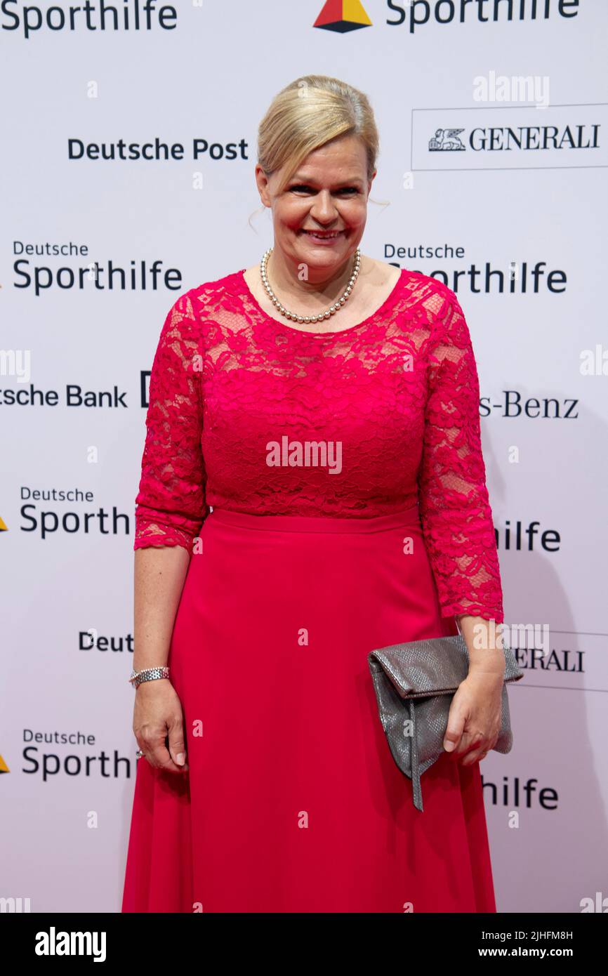 Nancy FAESER, Federal Minister of the Interior, Red Carpet, Red Carpet ...