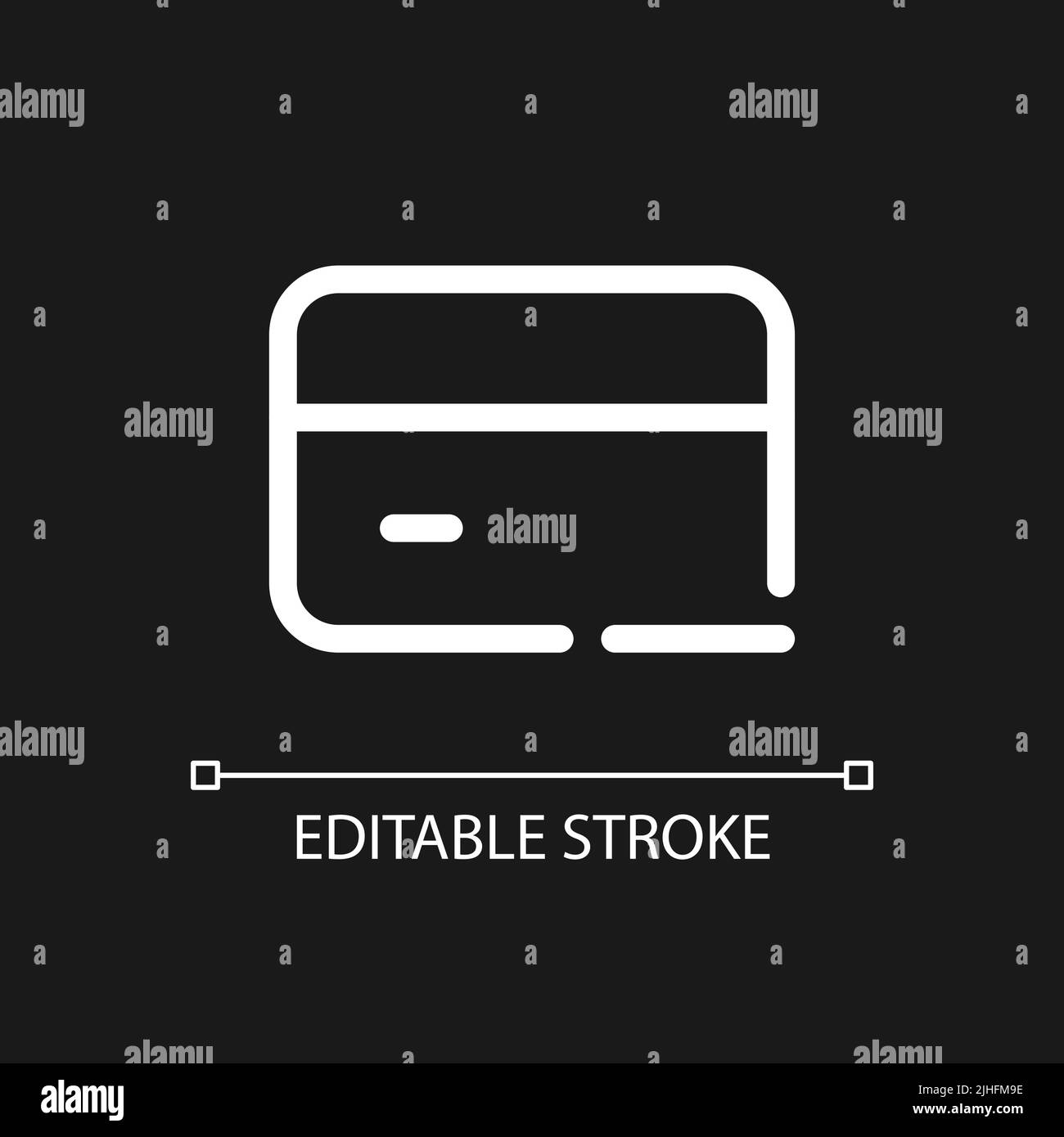 Close bank account pixel perfect white linear ui icon for dark theme ...