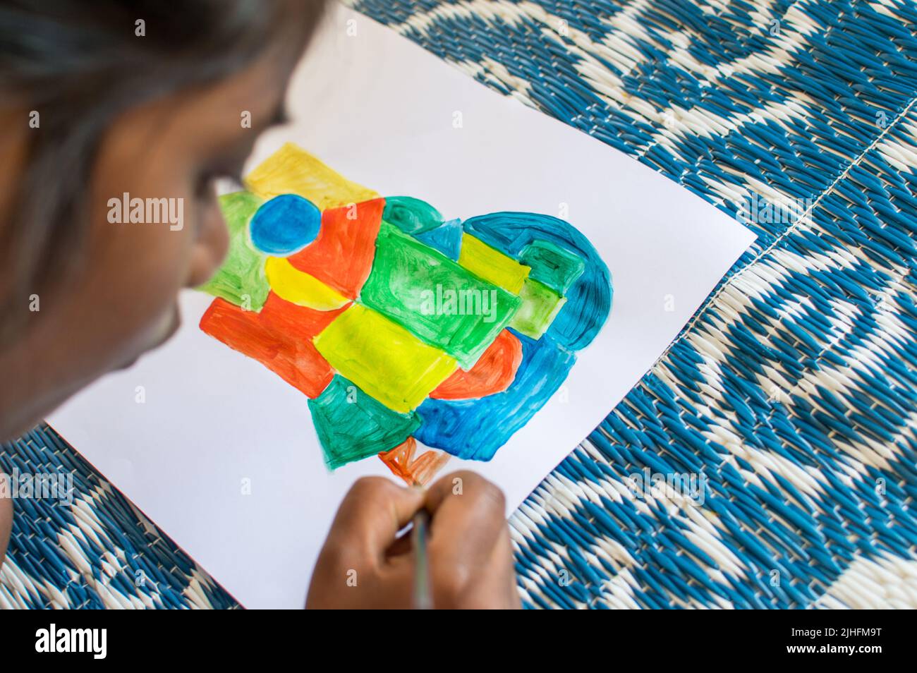 Asian painting hi-res stock photography and images - Alamy