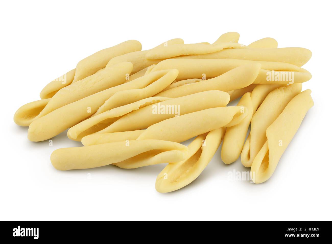 Typical Calabrian pasta called Maccheroncini also known as Maccheroni ...