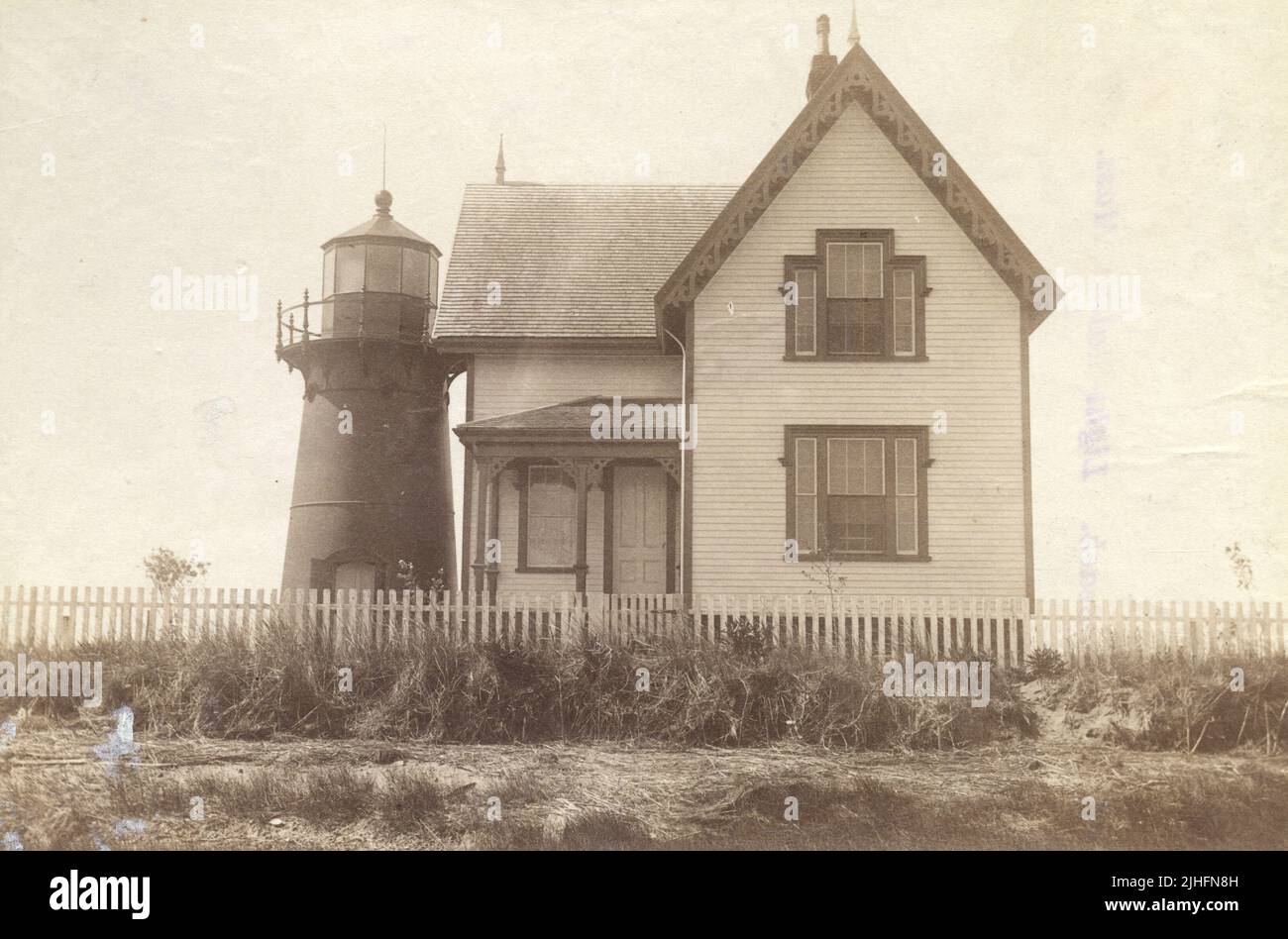 Massachusetts - Mayo's Beach. Mayo's Beach Light Station, Massachusetts ...