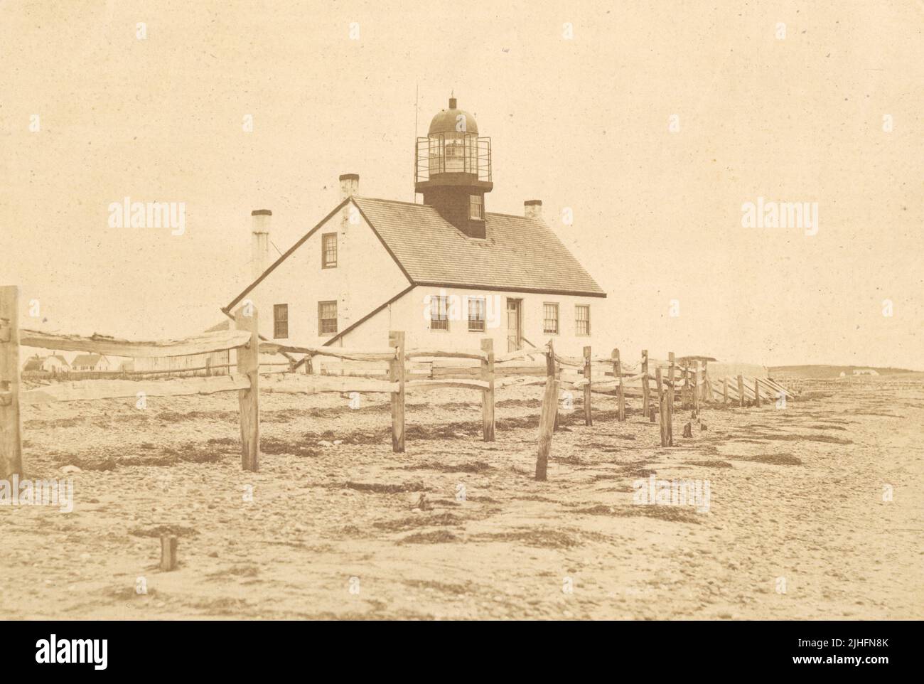 Massachusetts - Mayo's Beach. Mayo's Beach Light Station, Massachusetts ...