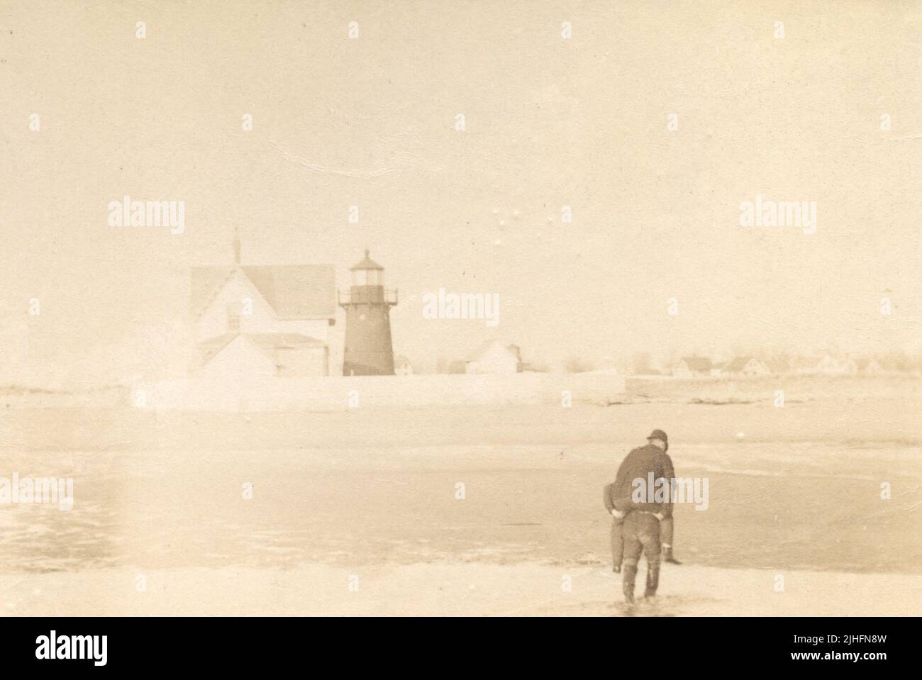 Massachusetts - Mayo's Beach. Mayo's Beach Light Station, Massachusetts ...