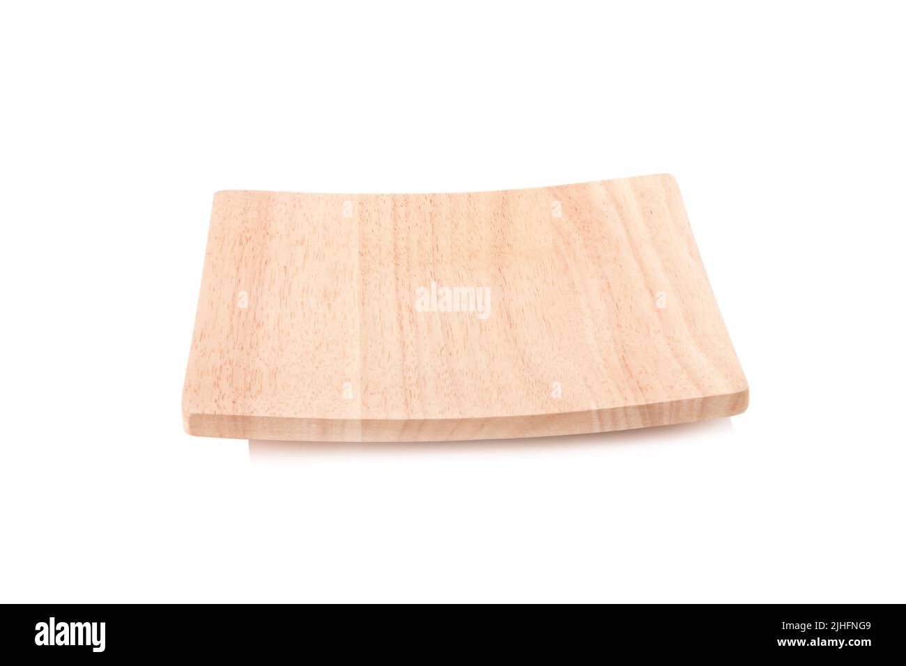 wooden plat isolated on white background Stock Photo - Alamy