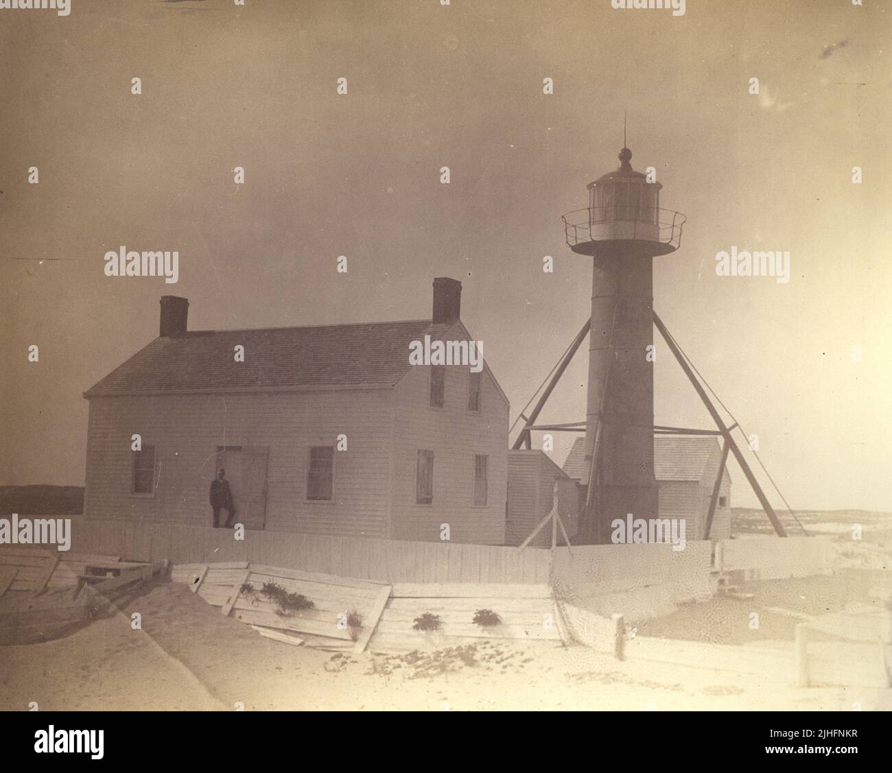 Massachusetts - Monomoy Point. Monomoy Point Light Station ...