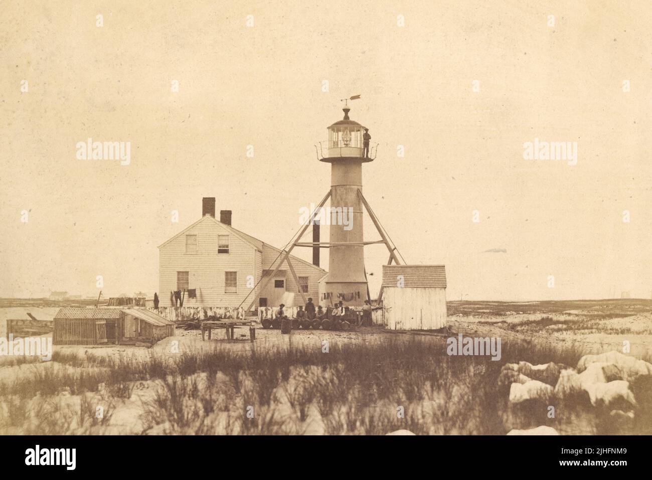 Massachusetts - Monomoy Point. Monomoy Point Light Station ...