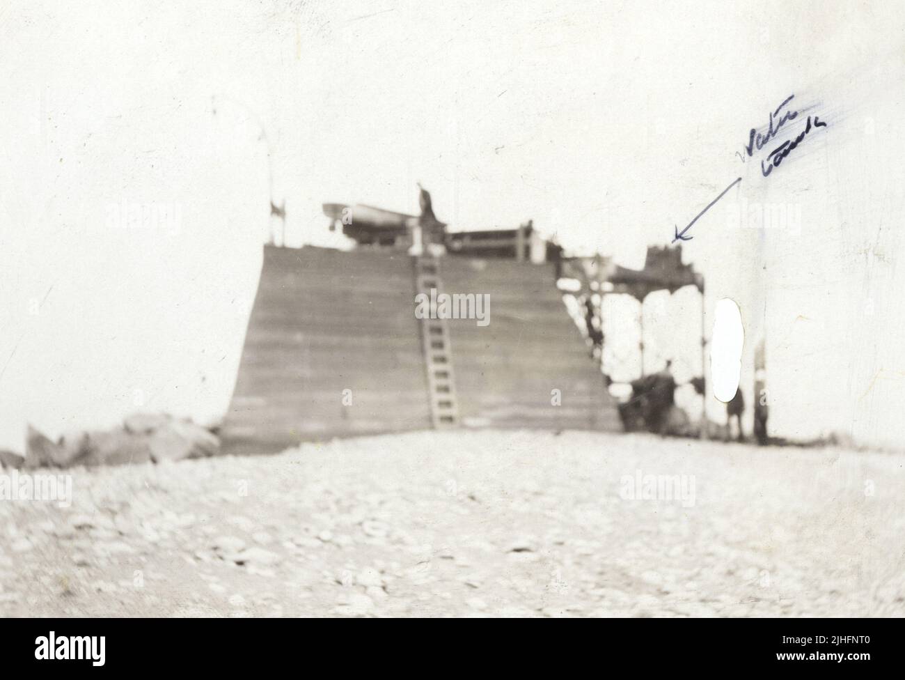 Massachusetts - Narrows. Ruins of Narrows Lighthouse, 2nd District ...