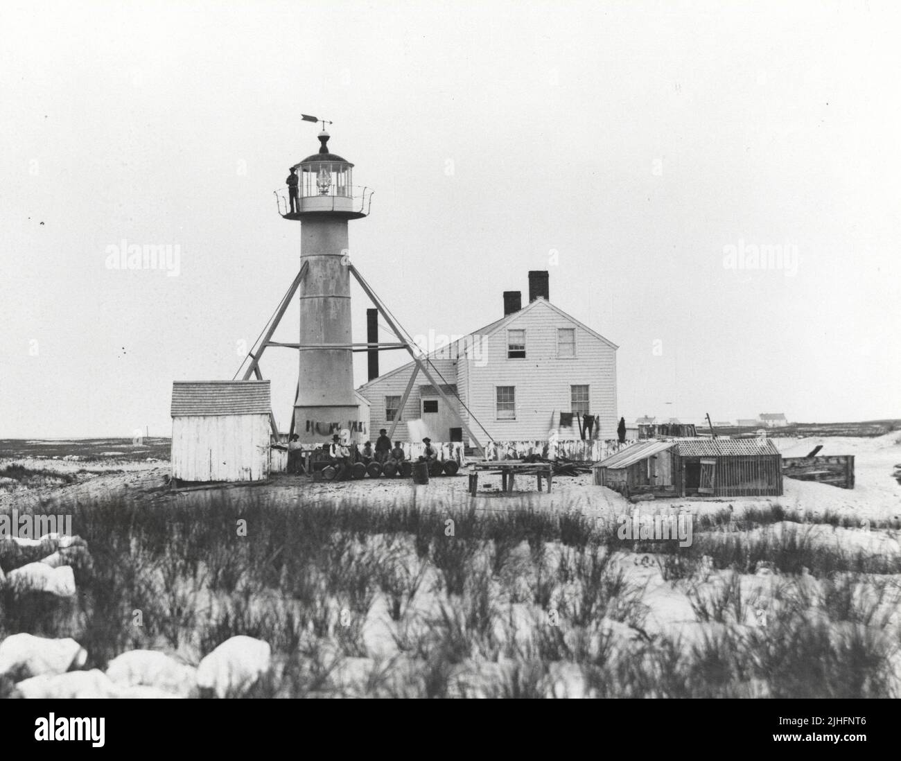 Massachusetts - Monomoy Point. Monomoy Point Light Station ...