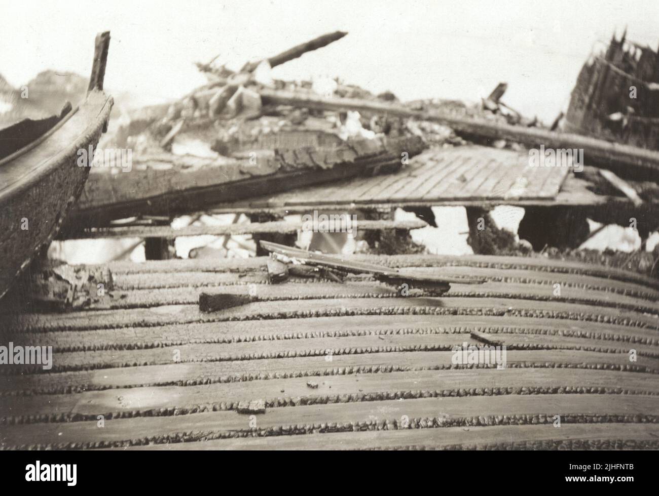 Massachusetts - Narrows. Ruins of Narrows Lighthouse, 2nd District ...