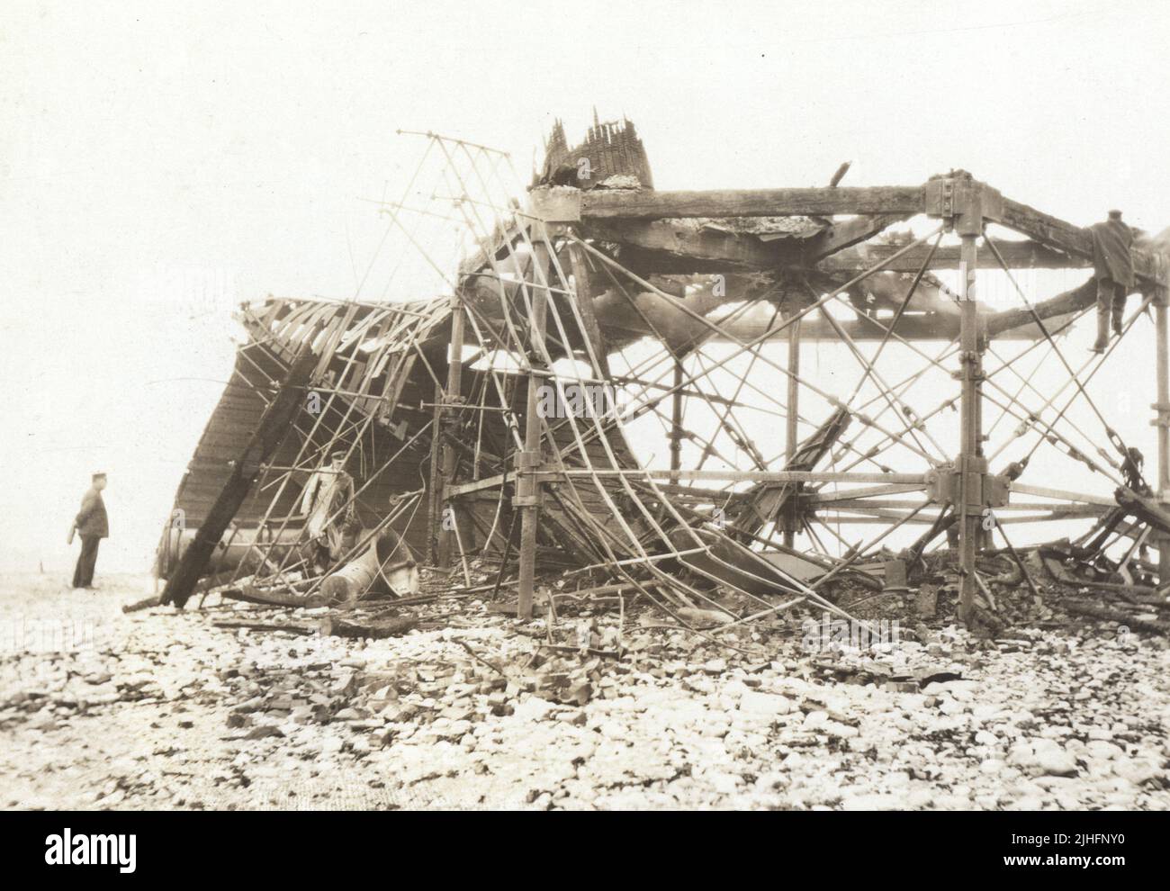 Massachusetts - Narrows. Ruins of Narrows Lighthouse, 2nd District ...