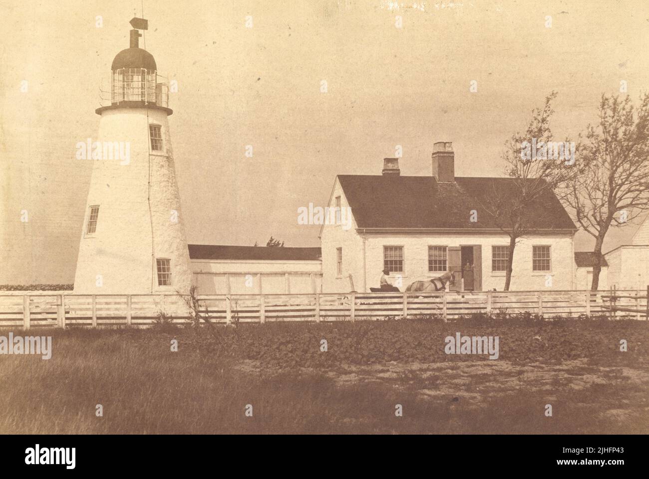 Massachusetts - Ned Point. Ned Point Light Station, Massachusetts Stock ...