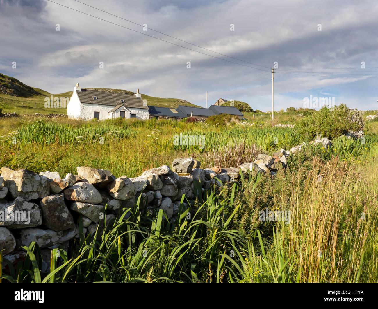 Shetland croft house garden hi-res stock photography and images - Alamy