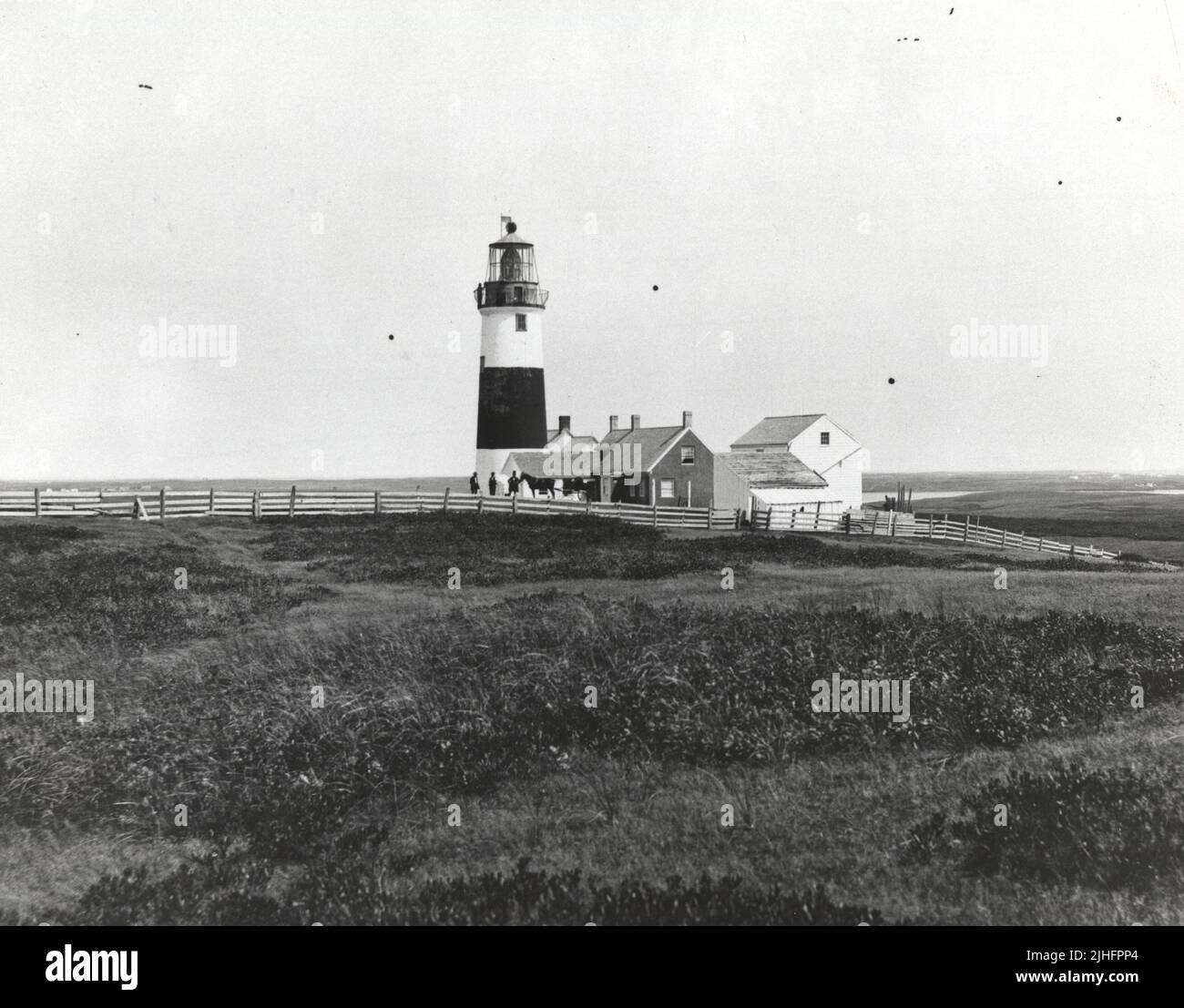 Massachusetts - Sankaty Head. Sankaty Head, Massachusetts Stock Photo ...