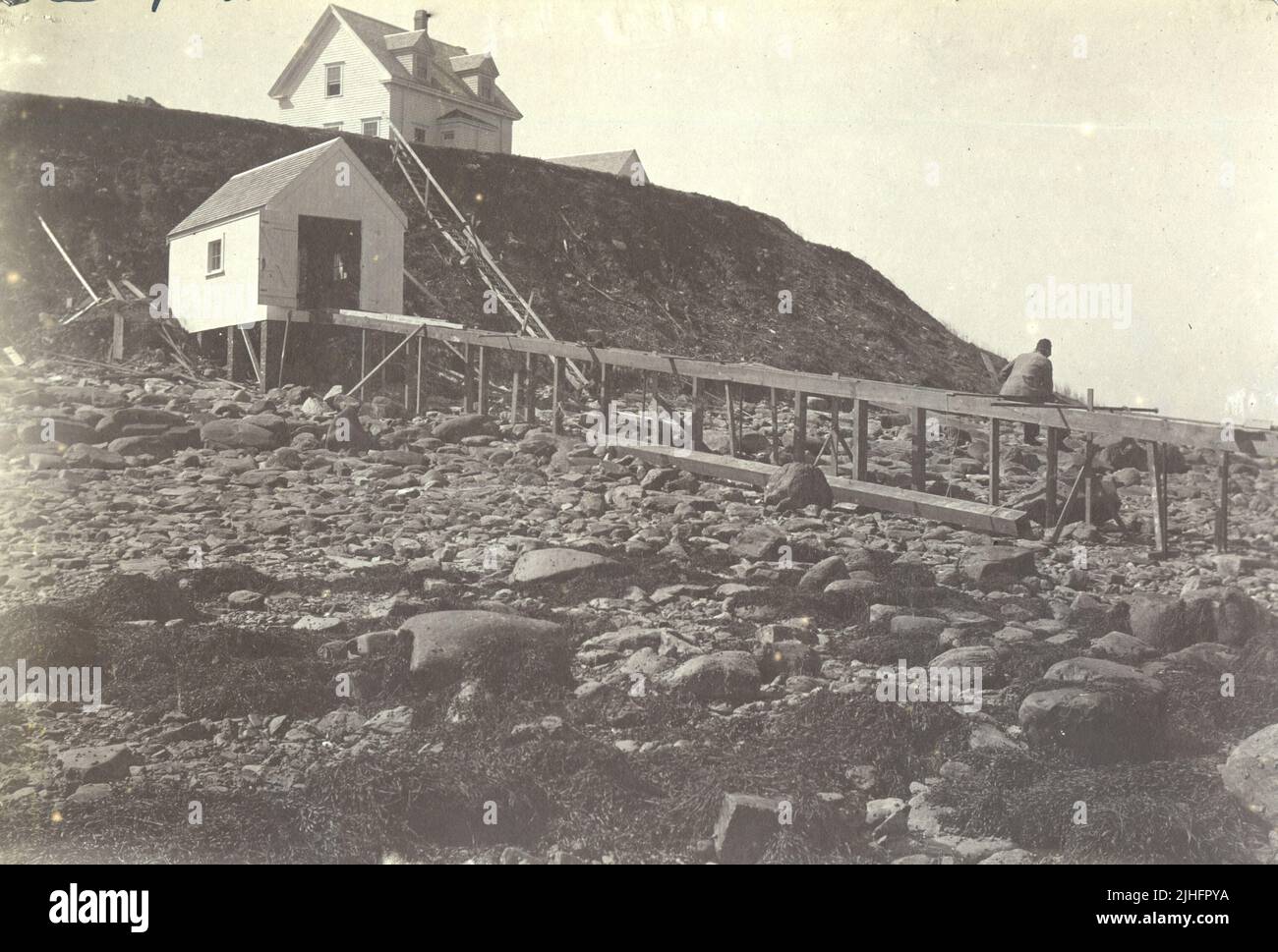 Massachusetts - Spectacle Island. Spectacle Island Light Station ...