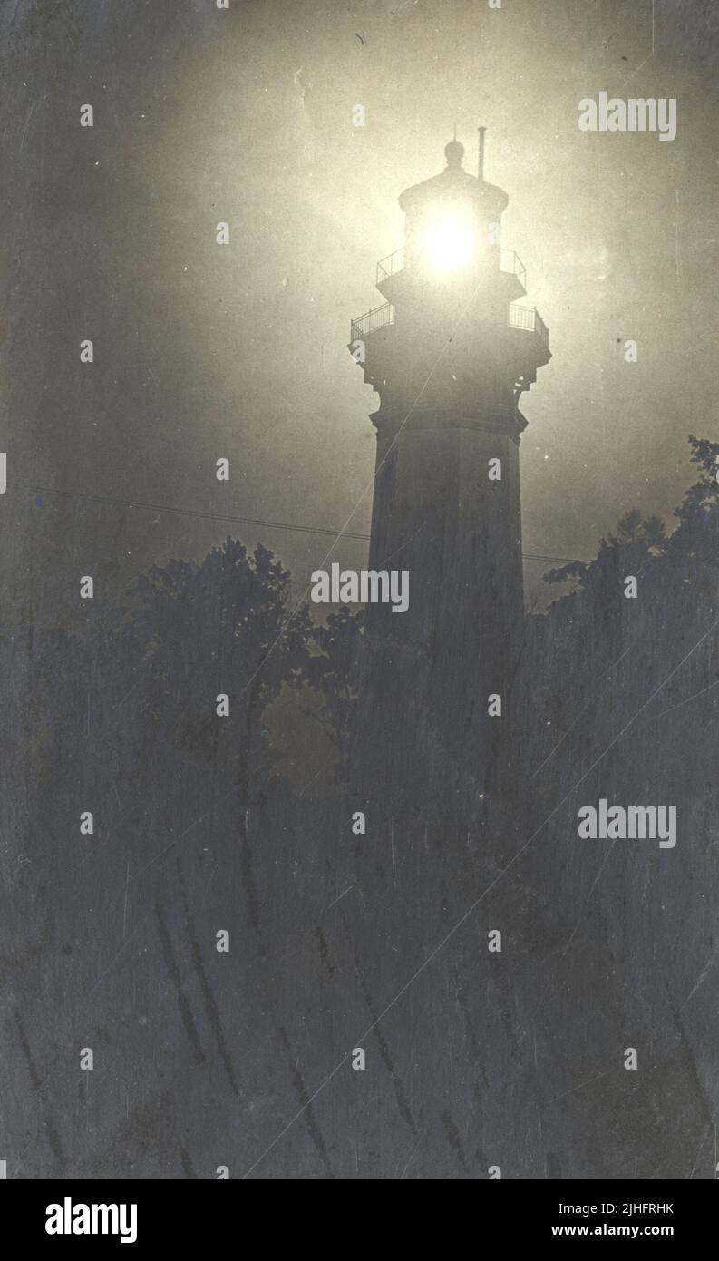 New York - Ambrose Channel. Ambrose Channel Range Rear Stock Photo - Alamy