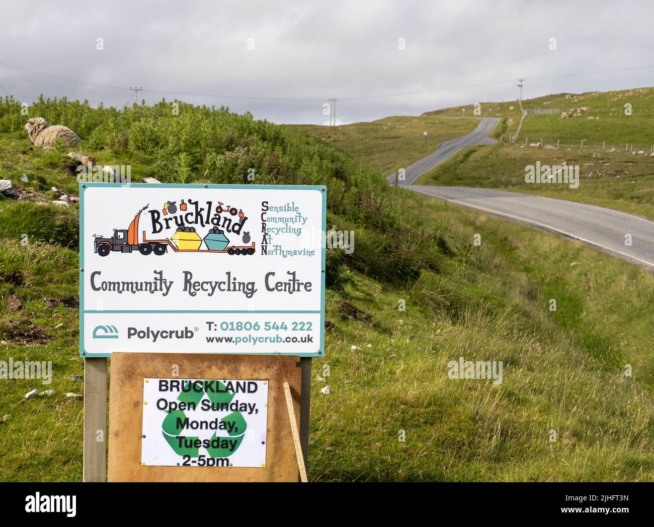 A community recyling centre where people can take any goods they no ...