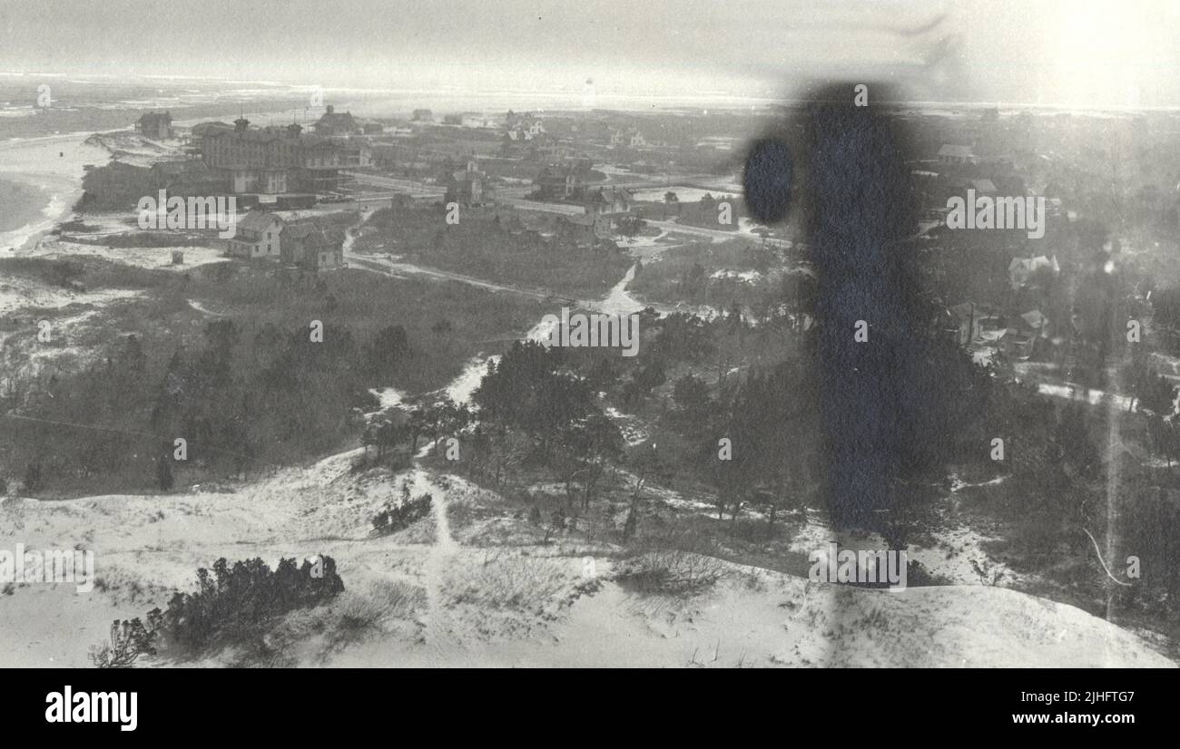 New Jersey - Barnegat. Looking approx. south from W.R. gallery of tower ...