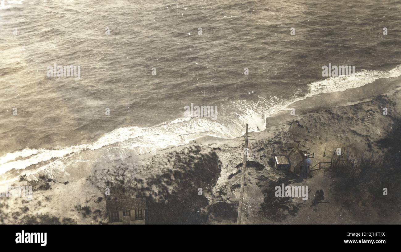 New Jersey - Barnegat. Looking SE from lantern gallery towards SE ...