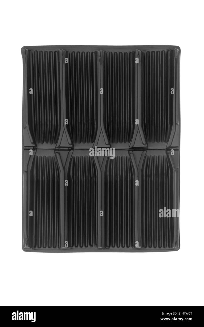 Plastic modular seedling tray Cut Out Stock Images & Pictures - Alamy