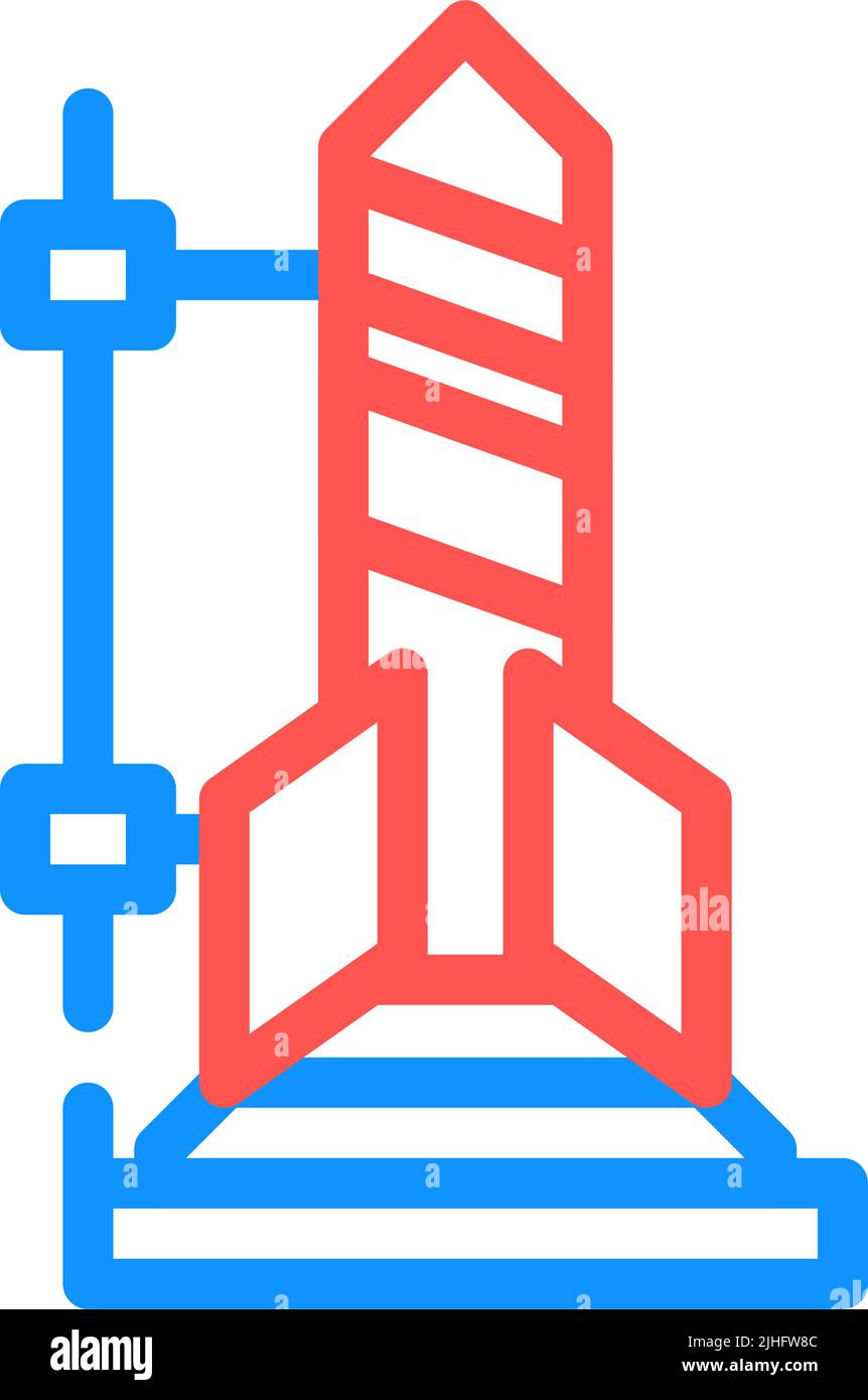 Rocket Science Color Icon Vector Illustration Stock Vector Image And Art
