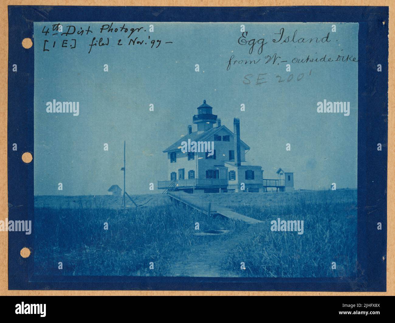 Egg island light station hi-res stock photography and images - Alamy