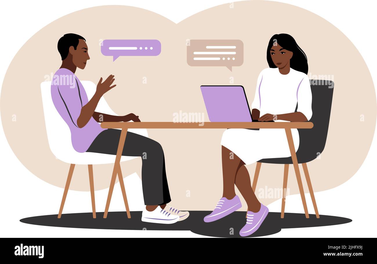 Research Interview Cartoon