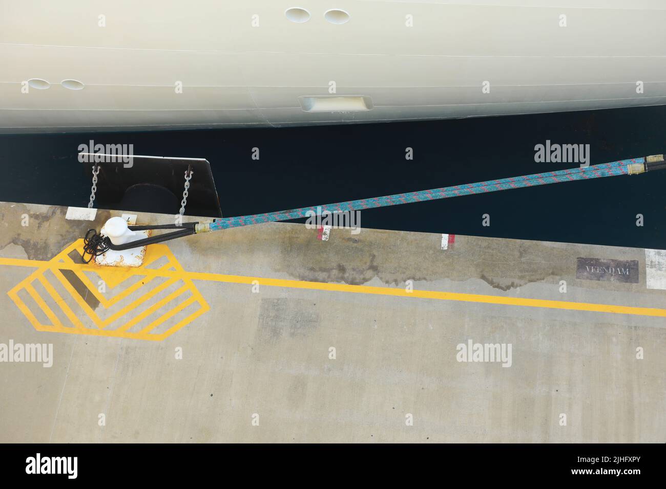 Closeup view cargo ship hull hi-res stock photography and images - Alamy