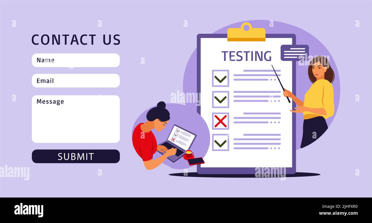 Concept distance learning, online courses, education, exam preparation ...